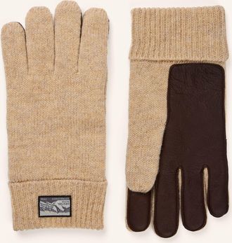 Hestra Handschuhe Raggwool Deer Im Materialmix beige