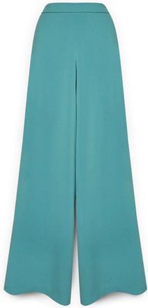 Elena Miro Femme, Pantalons, Vert, Taille: 46 FR Pantalon Palazzo