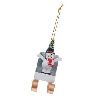 BESPORTBLE Weihnachtsbaumschmuck Schlittenanh&auml;nger aus Eisen H&auml;ngende Schlittendekoration f&uuml;r Baum Party Festliche Weihnachtsbaum Deko