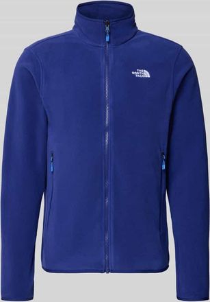 The North Face Fleecejacke mit Logo-Stitching und Stehkragen Modell GLACI