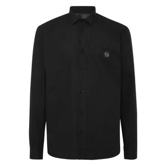 Philipp Plein Homme, Chemises, Noir, Taille: 2XL Sugar Daddy Cut Shirt Greatness