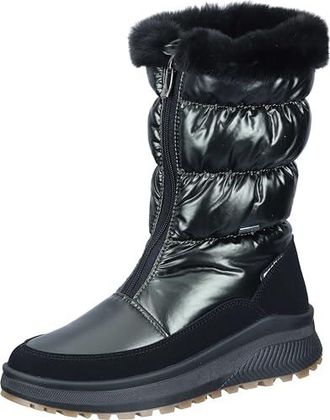 Manitu Femme 990721-07 Botte mi-Mollet, Vert, 38 EU