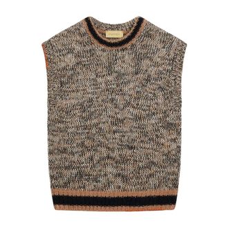 Momoni Round-Neck Strickwaren - - Knitwear - Damen - Beige - S
