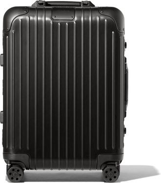 Rimowa Original Cabin Kabinenkoffer in Schwarz - Aluminium - 55x40x23