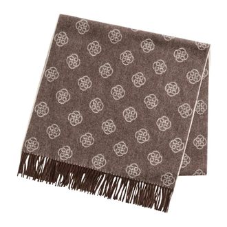 GANT Monogram Wollschal - - Accessories - Damen - Braun - ONE SIZE