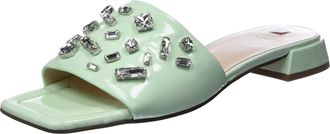 Högl Högl Damen Klara Sandaletten, Lightjade, 38.5 EU X-Weit