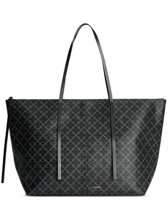 By Malene Birger sac cabas Luze à motif monogrammé - Noir