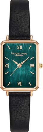 Victoria Hyde London Victoria Hyde Uhr Hampton in Schwarz Gr&uuml;n