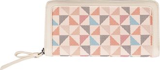 Gabor bags Meria Damen Geldb&ouml;rse Portemonnaie Rei&szlig;verschluss Gro&szlig; Rosa