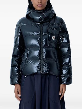 Moncler Andro hooded quilted puffer jacket - Schwarz
