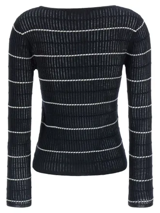 Max Mara Womens Blue Silk Cardigan Clothing