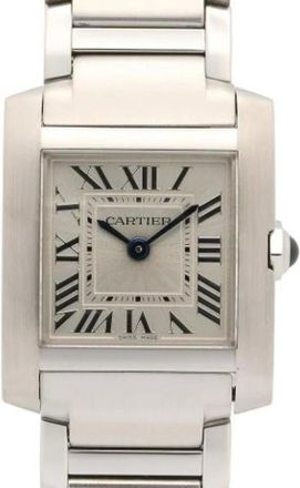 Cartier Montre vintage doccasion - Femme - Pre-owned - Gris - Taille: ONE Size