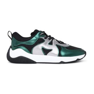 Hogan Leather Sneakers H597 - - Shoes - Damen - Gr&uuml;n - 36 EU