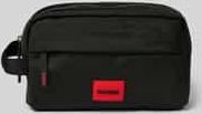 HUGO BOSS Kulturbeutel mit Label Patch Modell ETHON 3.0