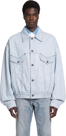 Versace Denim Chambray Jacket