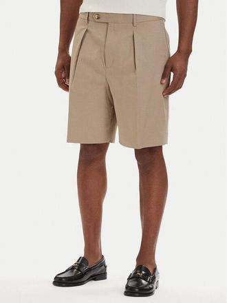 Tommy Hilfiger Stoffshorts Smart Casual MW0MW42670 Hellbeige Relaxed Fit