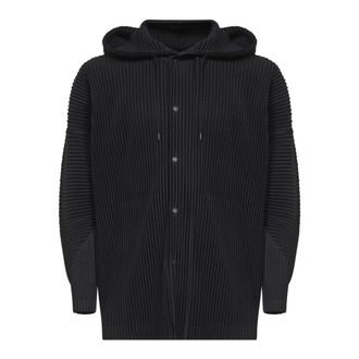 Issey Miyake Homme, Vestes, Noir, Taille: M February Hooded Jacket