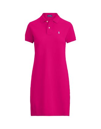 Ralph Lauren COTTON MESH POLO DRESS
