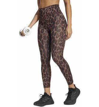 adidas Optime Essentials Workout Leopard 7/8 - Leggings Fitness - Damen