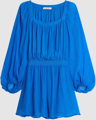 Vanessa Bruno Robe Genova Bleu Vif