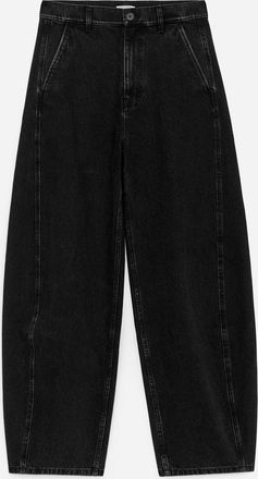 Arket Jeans Mit Barrel Legs -Grau