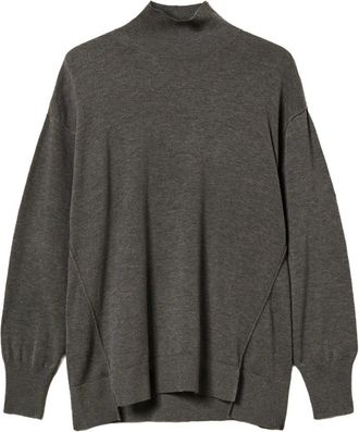 Twin-Set Actitude, Femme, Pulls, Gris, Taille: 38 FR Turtleneck