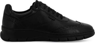 Melluso Baskets Montantes pour Homme en Cuir Noir Souple u55704 40