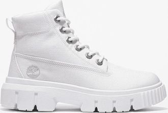 Timberland Halbhoher Greyfield Stiefel f&uuml;r Damen in Wei&szlig;, Damen, Wei&szlig;, Gr&ouml;&szlig;e
