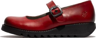 FLY London Fly London Damen Samp132fly Shoes, Rot, 38 EU