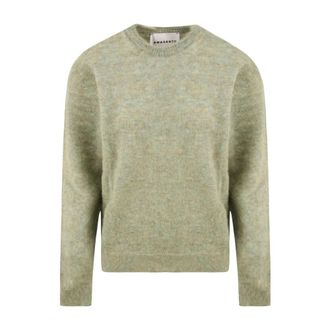 Amaranto Rundhals-Pullover - - Knitwear - Herren - Gr&uuml;n - S