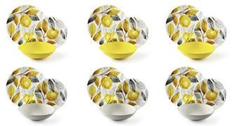 Excelsa Service de table 18 pièces citron gris