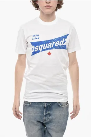 Dsquared2 Cotton T-Shirt DEAN & DAN with Print size Xs