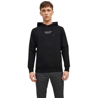 Jack & Jones Jack And Jones - Bluarchie Kapuzenpullover f&uuml;r Herren, Lang&auml;rmlig (Schwarz)