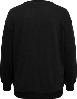 Only Carmakoma Sweatshirt CARAMBER L/S O-NECK SWEAT JRS Baumwollmischung
