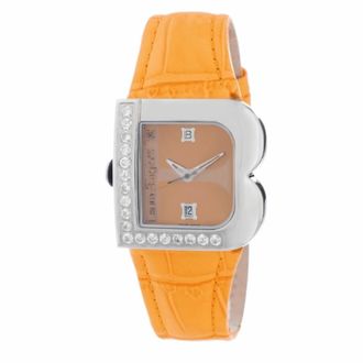 Laura Biagiotti Femme, Accessoires, Gris, Taille: ONE Size Montre &Eacute;l&eacute;gante Femme Quartz Argent
