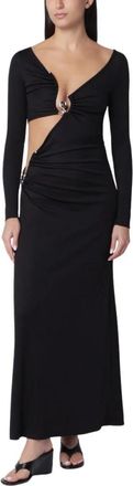 CHRISTOPHER ESBER Diverge Droplet Langarmkleid - - Dresses - Damen - Schwarzk - S