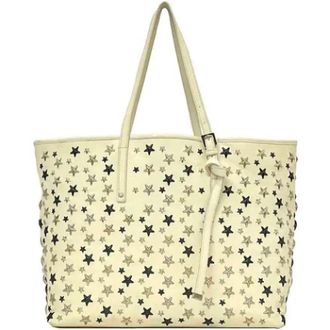 Jimmy Choo London Pre-owned Leder Schultertasche - - Pre-owned - Damen - Wei&szlig; - ONE SIZE