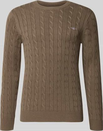 GANT Regular Fit Pullover aus reiner Baumwolle