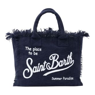 MC2 Saint Barth Femme, Sacs, Bleu, Taille: ONE Size Tote Bags