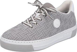 Rieker Damen L8804 Sneaker, grau, 36 EU