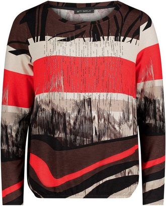 Betty Barclay Kurzarmshirt Damen mit Gummizug (1-tlg)