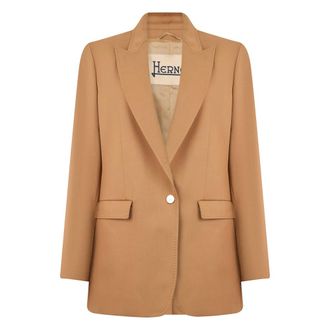 Herno Damen, Jacken, Beige, MGr&ouml;&szlig;e