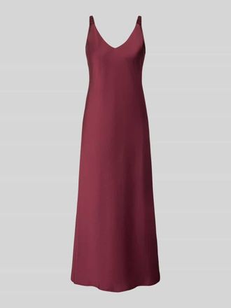 Vera Mont Cocktailkleid aus Satin mit V-Ausschnitt