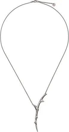 Shaun Leane collier Rose Thorn &agrave; pendentif - Argent