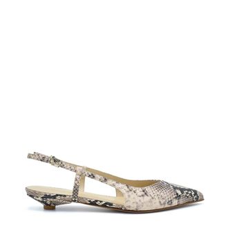 Sergio Levantesi Python Print Slingback-Pumps aus Leder - - Shoes - Damen - Grau - 37 EU