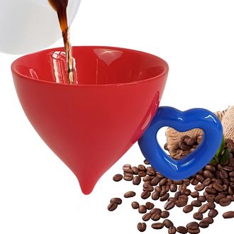 Generico &Auml;sthetische Tasse, 120 ml, wiederverwendbar, konische Keramik, kleine und lustige Tassen, f&uuml;r M&auml;dchen, Freunde, Weihnachten, Geburtstag, Party, Heimde