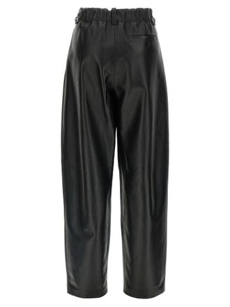 Givenchy Lambskin Leather Trousers - Black