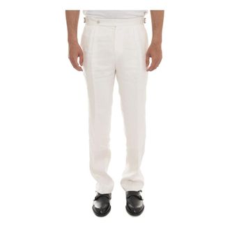 HUGO BOSS Homme, Pantalons, Blanc, Taille: 2XL H-Perino Classical trousers