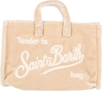 MC2 Saint Barth Handytasche Samt - - Bags - Damen - Beige - ONE SIZE