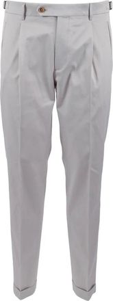 Berwick 1707 Homme, Pantalons, Gris, Taille: L Pantalone Retrolong